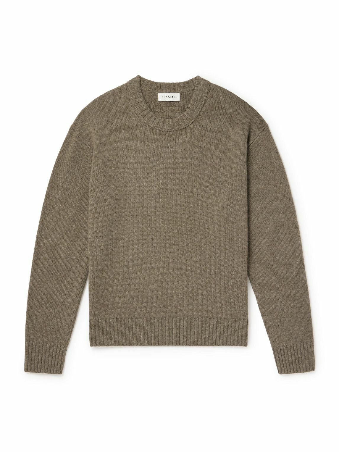 FRAME - Cashmere Sweater - Brown Frame Denim