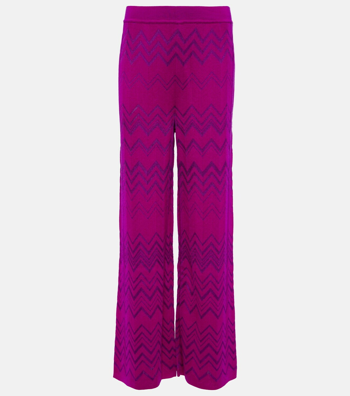 Missoni Zig-zag wool-blend pants Missoni