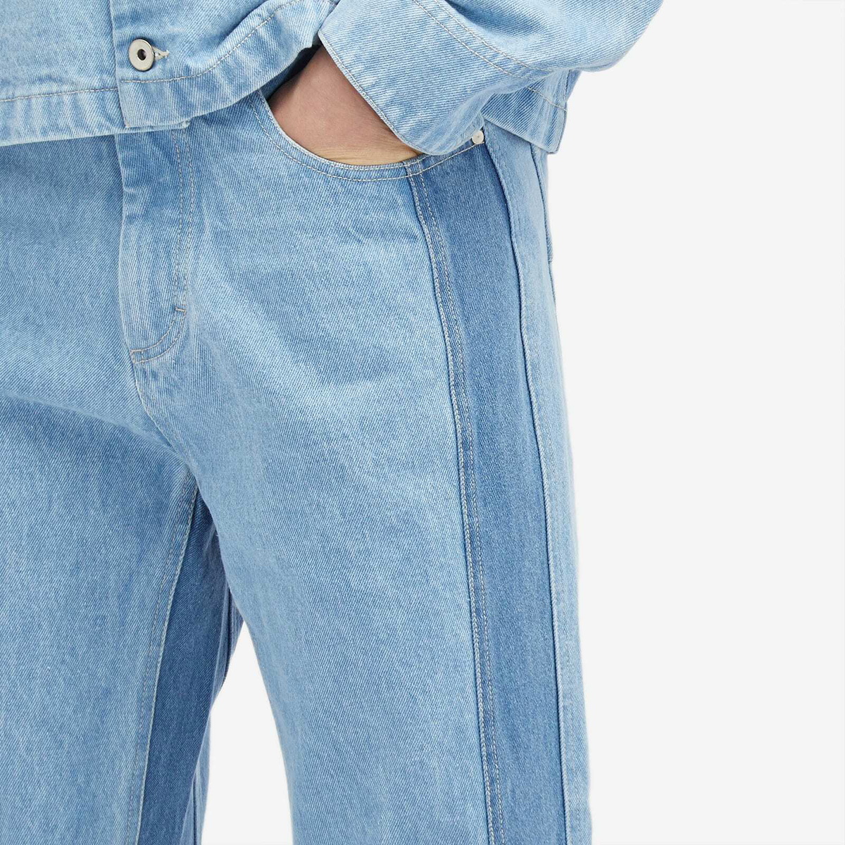 Magic Castles Men's Trip Jean in Indigo Denim Mix Magic Castles