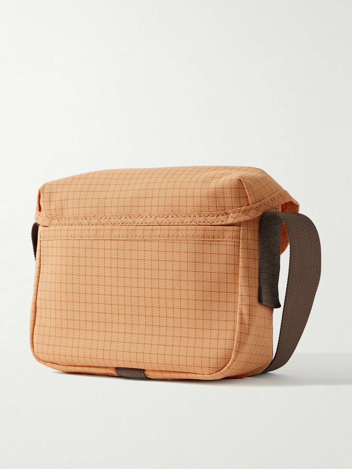 Acne Studios - Suede-Trimmed Nylon-Ripstop Messenger Bag Acne Studios