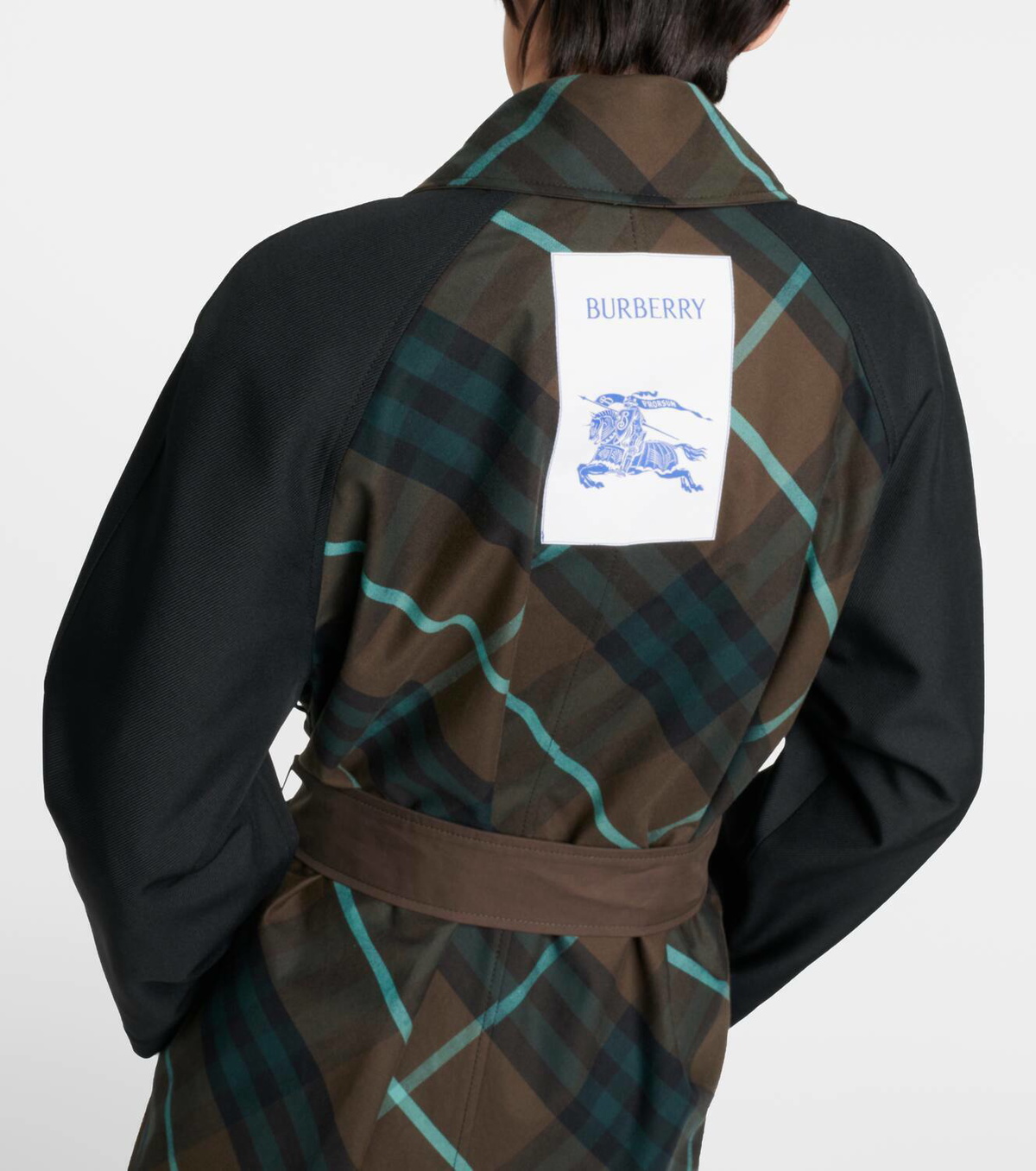 Burberry Burberry Check reversible trench coat Burberry