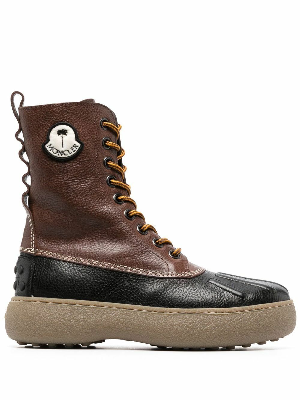 MONCLER GENIUS - Winter Gommino Leather Boots Moncler Genius