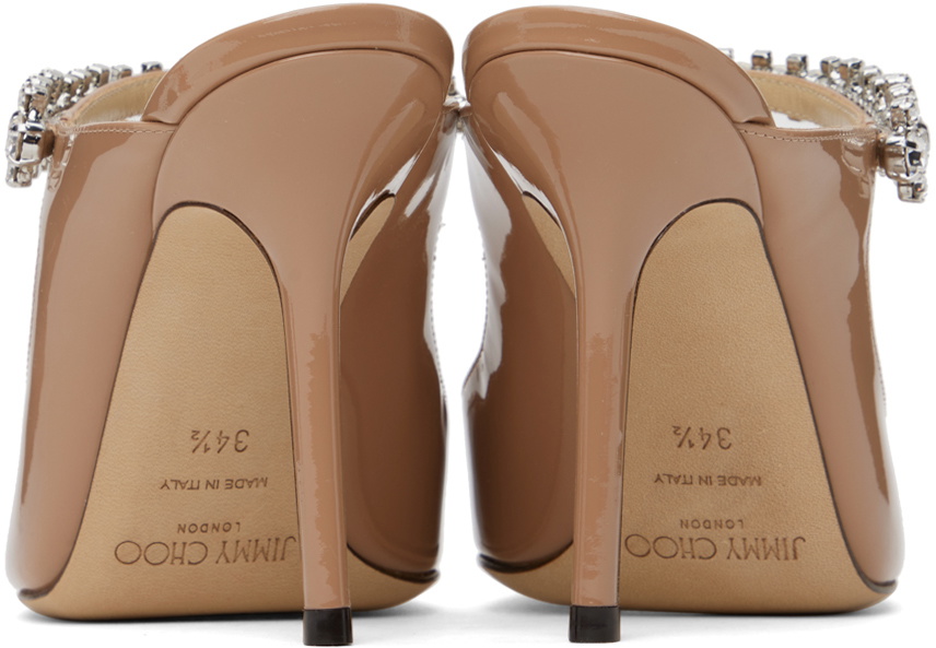 Jimmy Choo Pink Bing 100 Mules Jimmy Choo