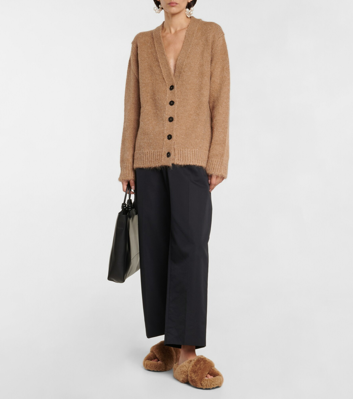 Jil Sander - Shearling sandals Jil Sander