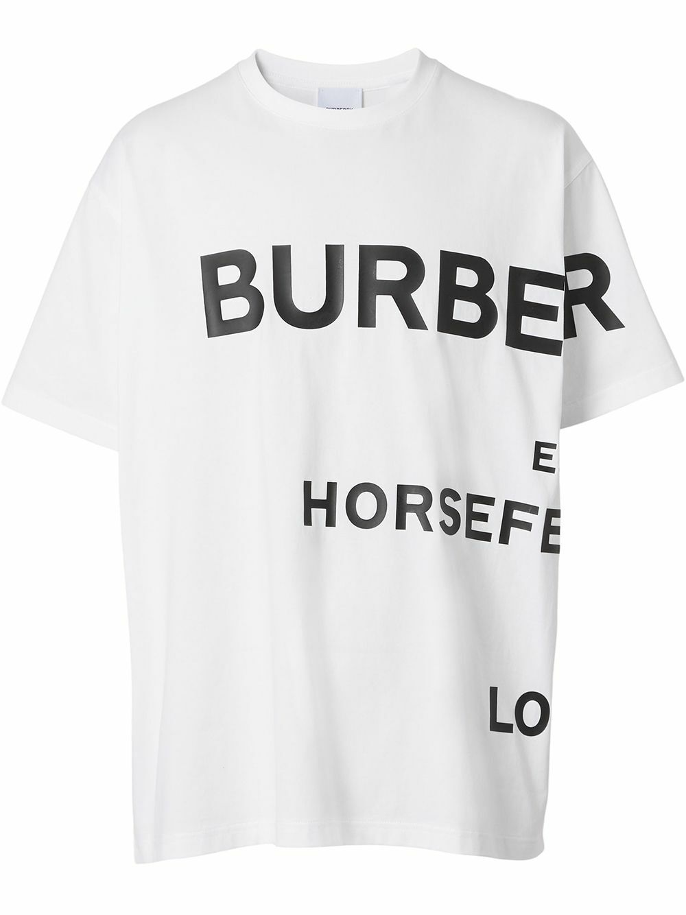 BURBERRY - Horseferry Logo Cotton T-shirt Burberry