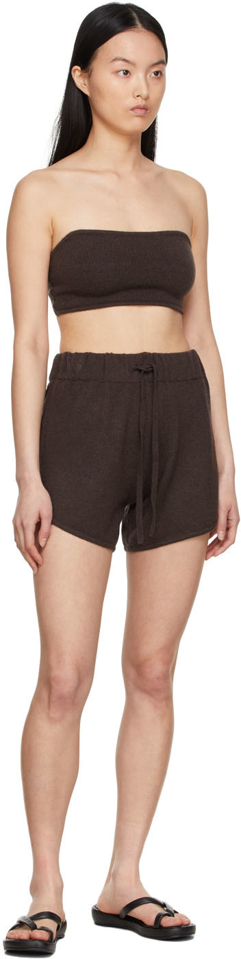 LISA YANG SSENSE Exclusive Brown Selah Bra Lisa Yang