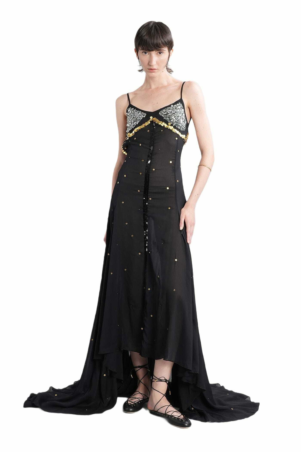 SIEDRES Vesina In Black Polyester SIEDRÉS