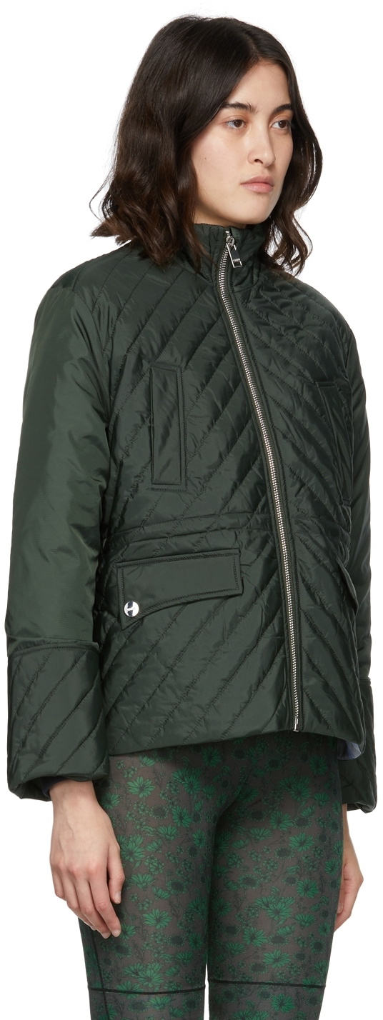 GANNI Quilted Recycled Ripstop Jacket GANNI