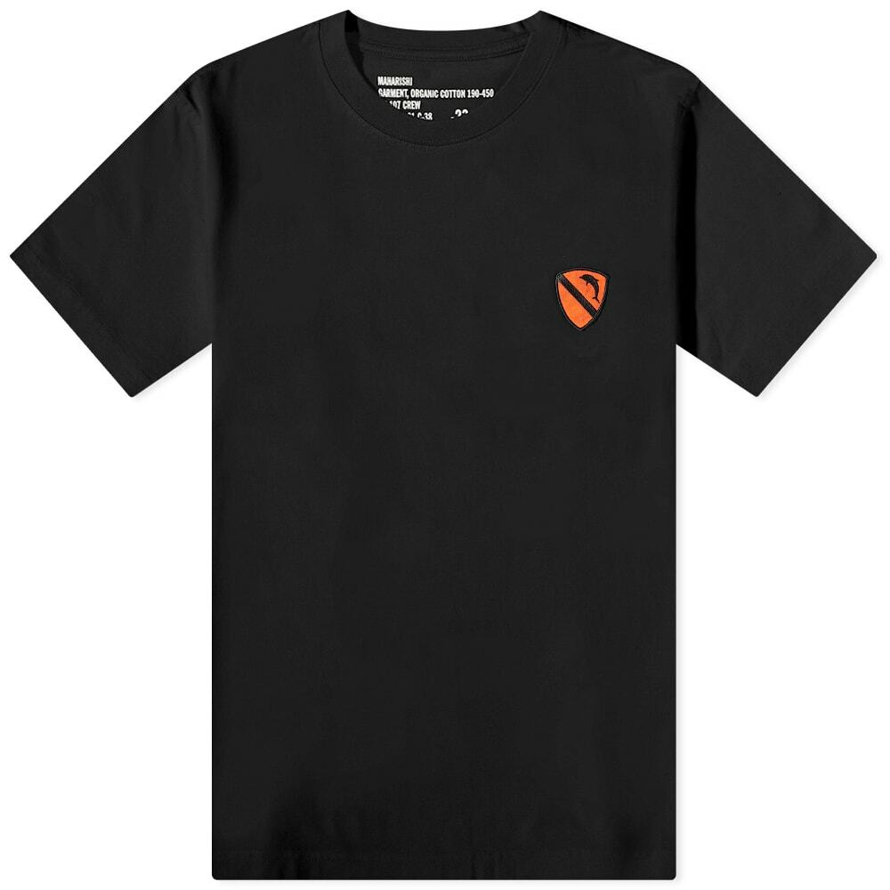 Maharishi Men's Dolphin Cavalry T-Shirt in Black Maharishi