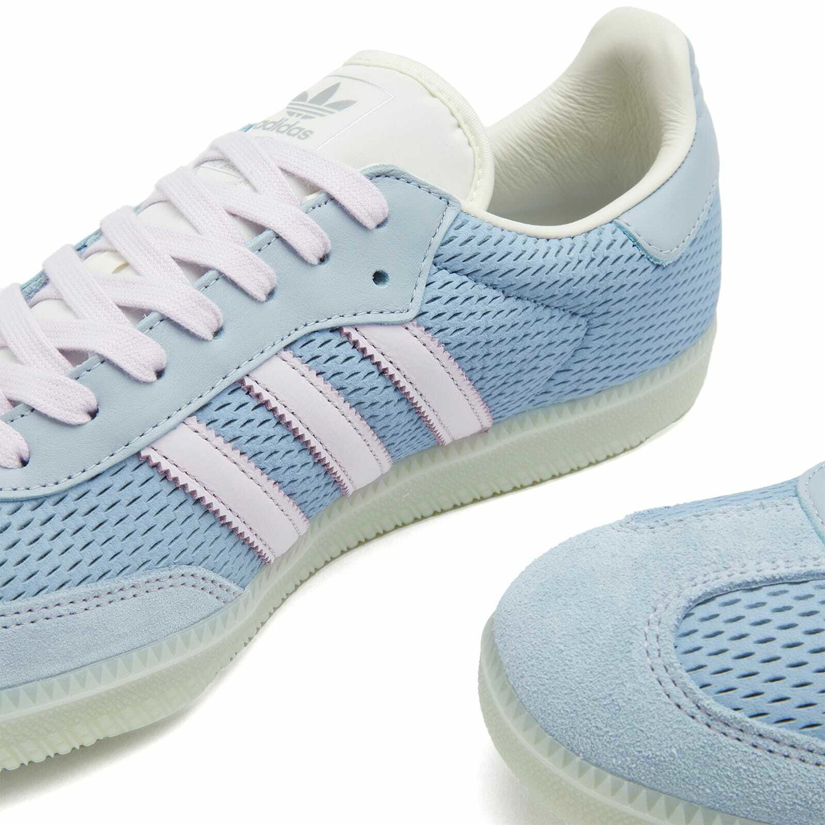 Adidas Samba OG Sneaker in Blue/Ice Lavender/Off White adidas