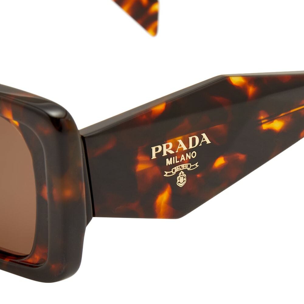 Prada Eyewear Women's Prada PR 08YS Symbole Sunglasses in Tortoise Prada