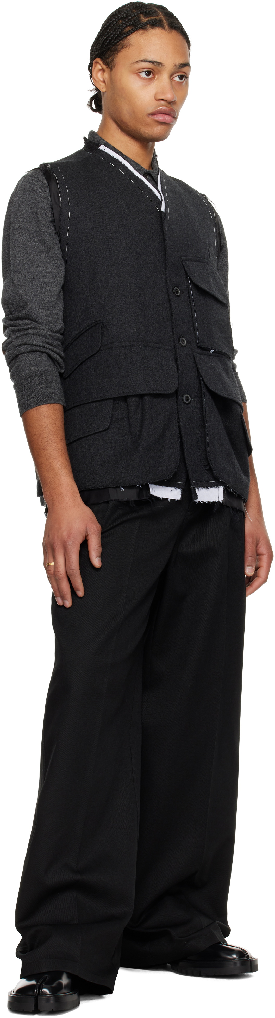 Maison Margiela Gold Number Reference Ring Maison Margiela