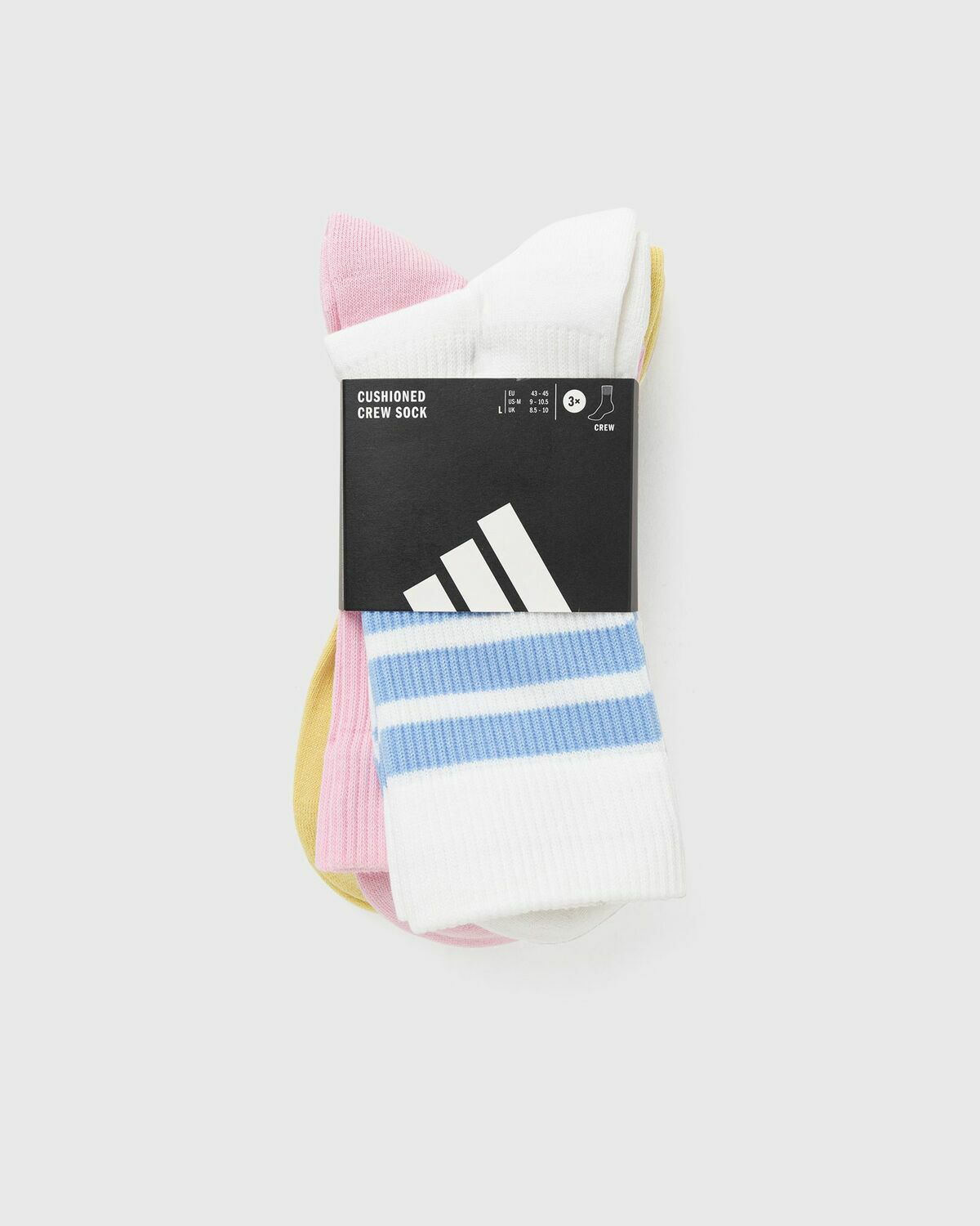 Adidas LOGO PACK 3PP White Mens Sock adidas