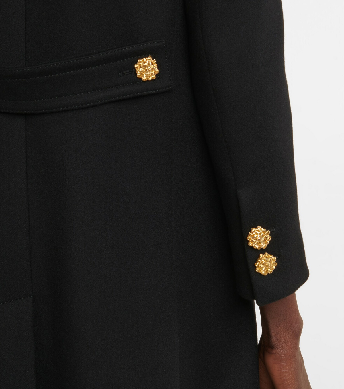 Gucci - Double G embroidered wool coat Gucci