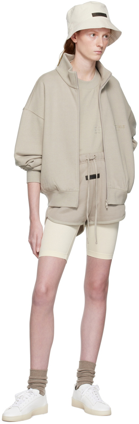 Essentials Gray Full Zip Jacket Essentials