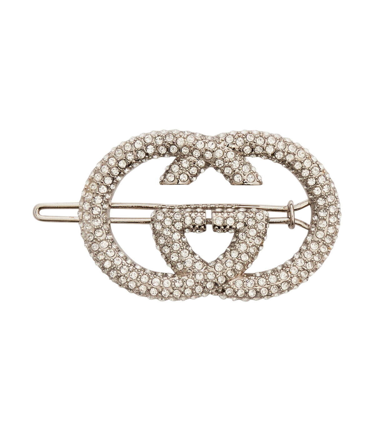 Gucci Interlocking G embellished barrette Gucci