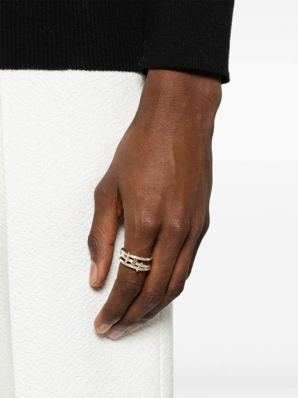 Spinelli Kilcollin Sterling Silver Raneth Diamond Ring Spinelli Kilcollin