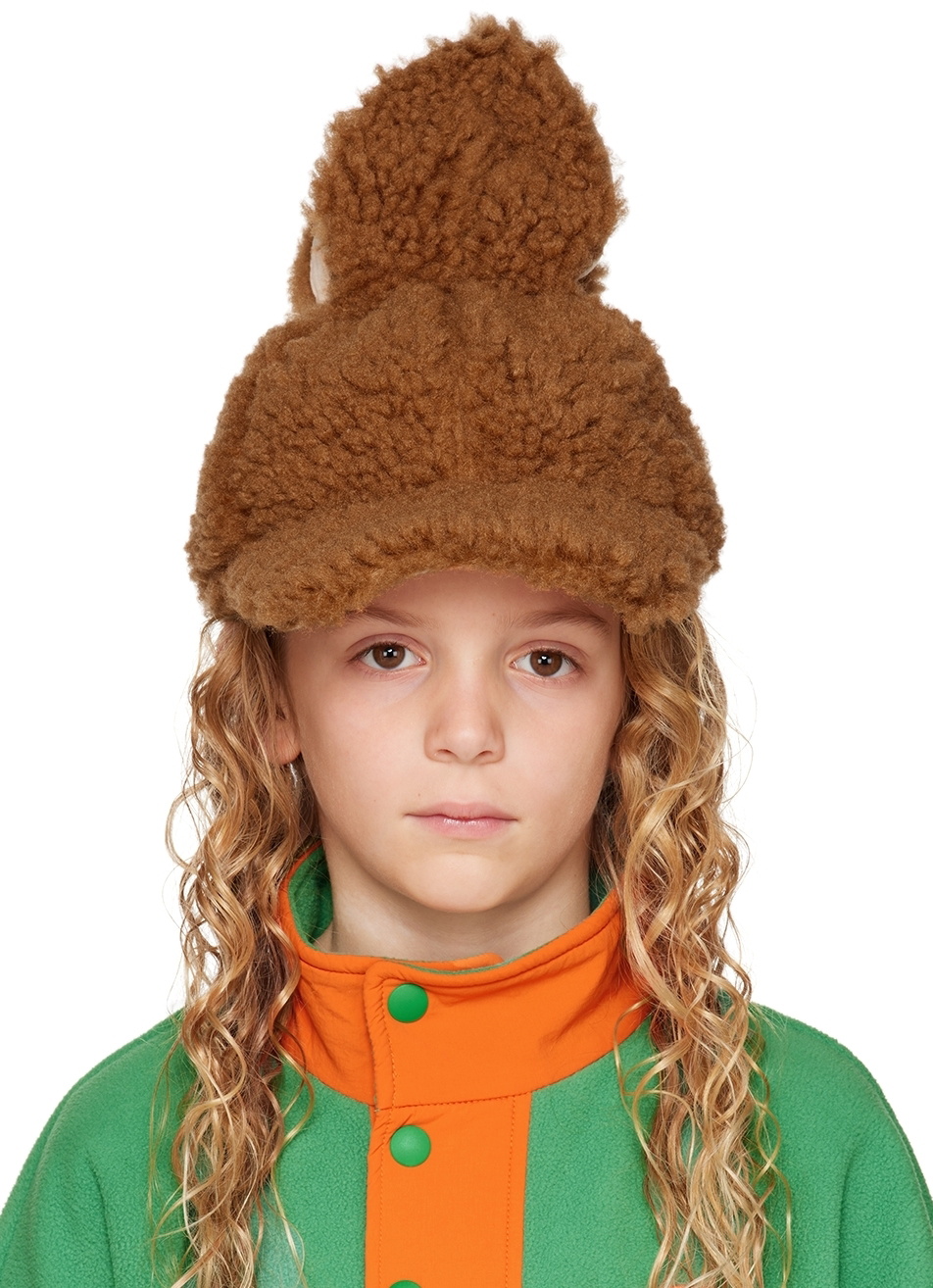 Jellymallow SSENSE Exclusive Kids Brown Tumble Rabbit Hat Jellymallow