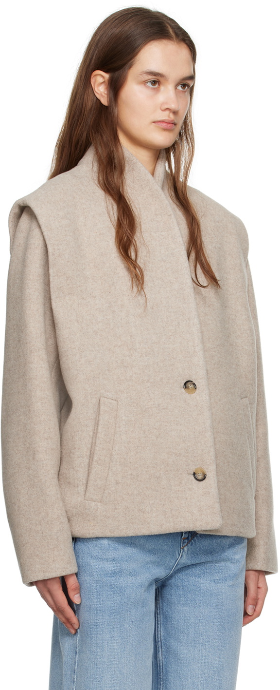 Isabel Marant Beige Drogo Jacket Isabel Marant