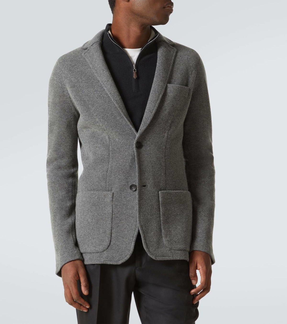 Arch4 Mr Poole wool and cashmere cardigan arch4
