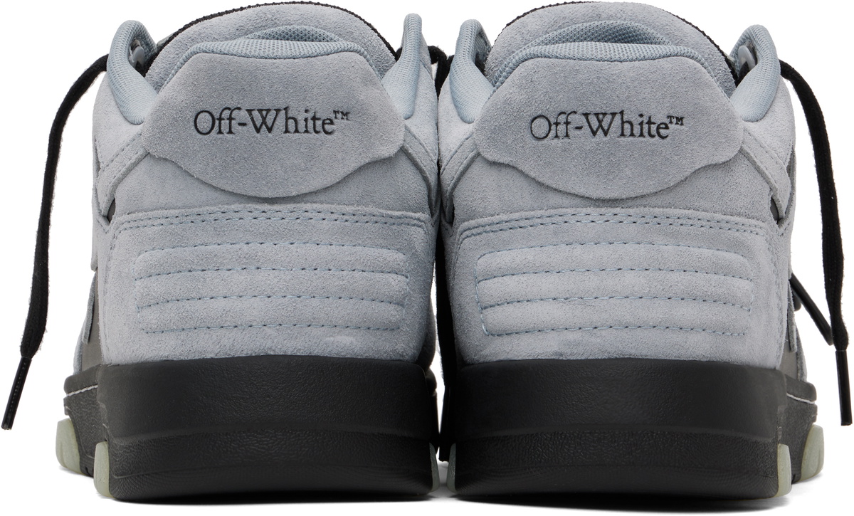 Off-White Gray & Black Out Of Office Sneakers Off-White