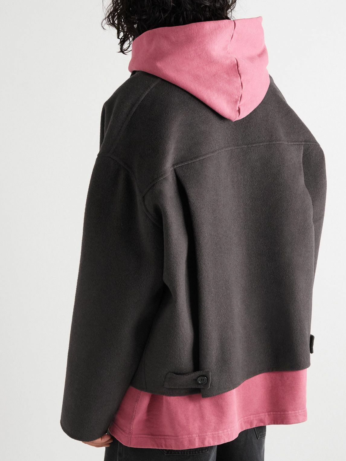 Acne Studios - Doverio Double-Faced Wool Blouson Jacket - Brown Acne ...