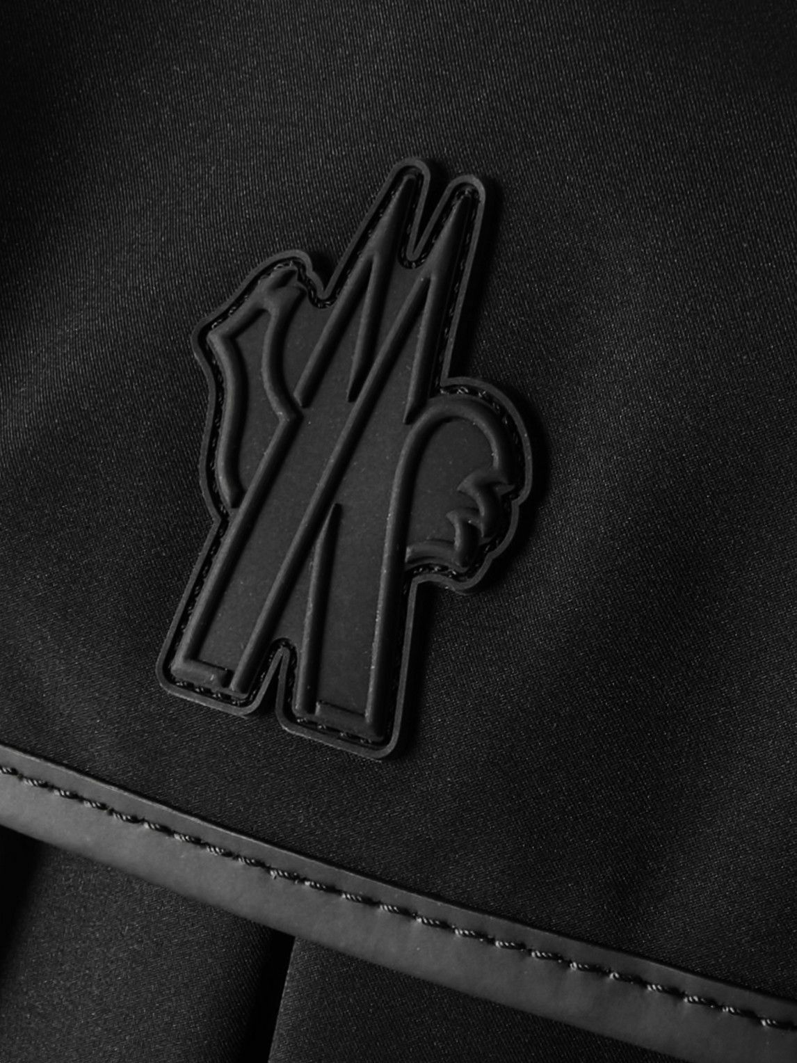 Moncler Grenoble - Logo-Appliquéd Tech-Canvas and Mesh Backpack Moncler ...