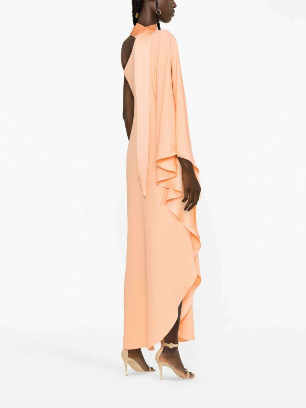 TALLER MARMO - Bolkan One Shoulder Maxi Dress Taller Marmo