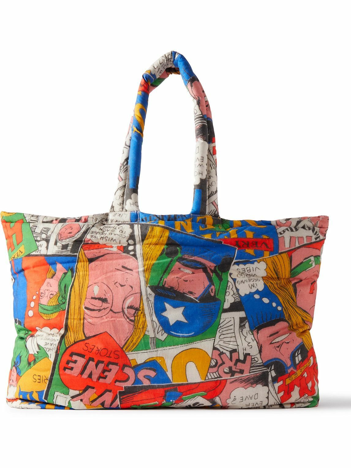 ERL - Padded Printed Cotton Tote Bag ERL
