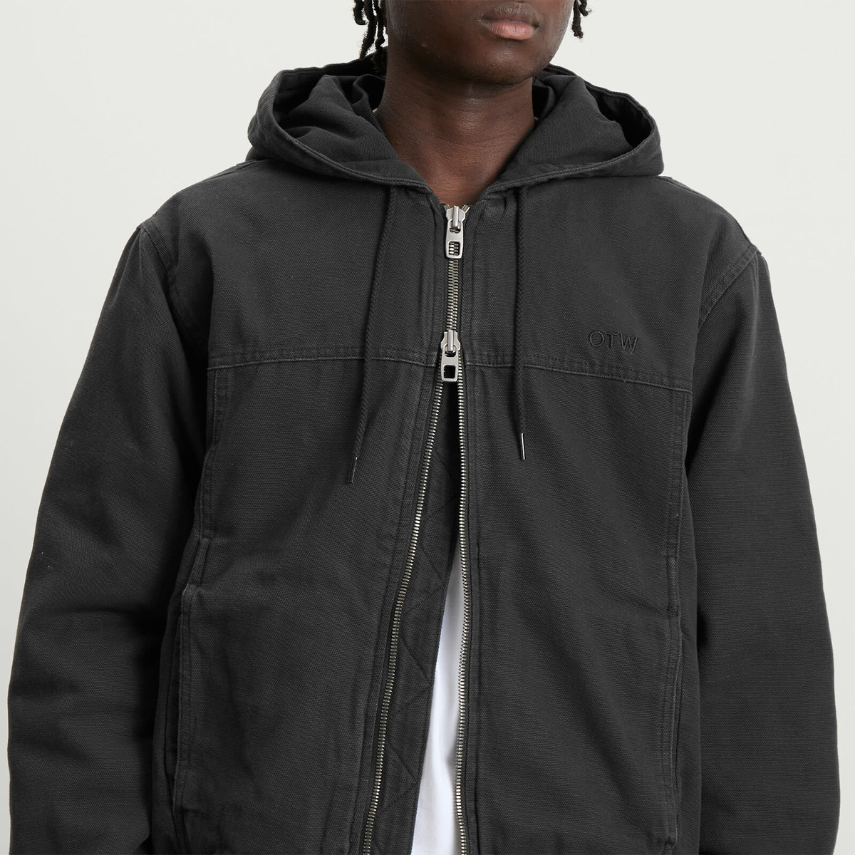 Vans Men's OTW Hooded Jacket in Black Vans