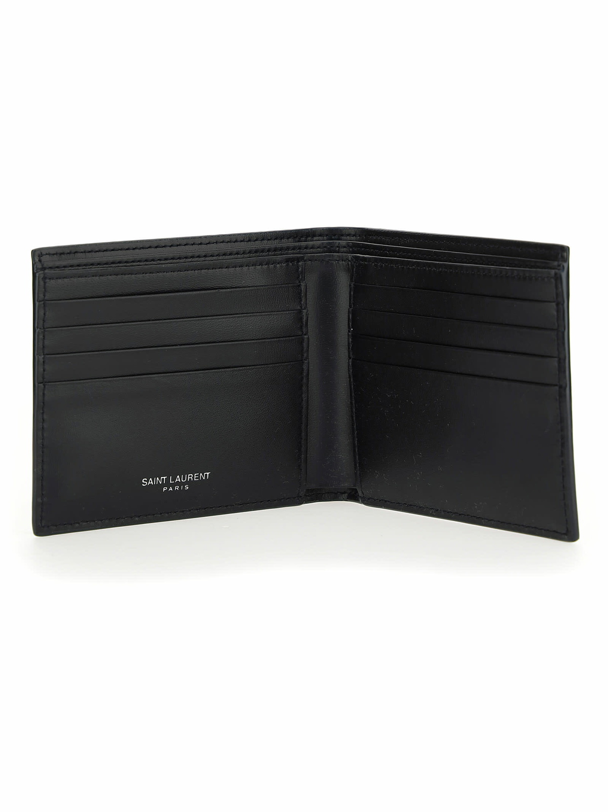 Saint Laurent Metal Logo Ysl Wallet Saint Laurent
