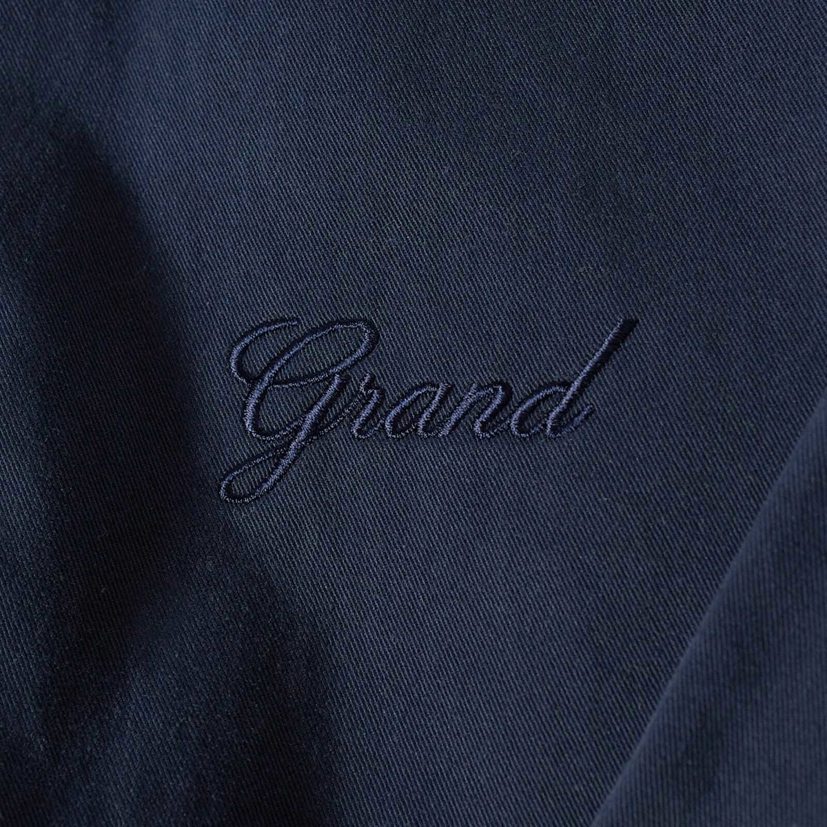 Grand Collection Harrington Jacket in Navy Grand Collection