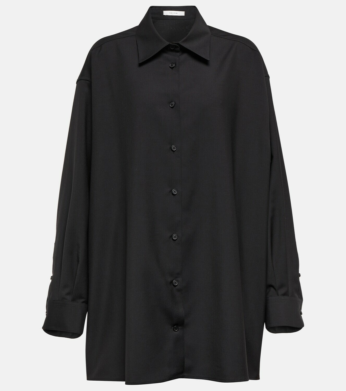 The Row - Luka wool and mohair shirt The Row
