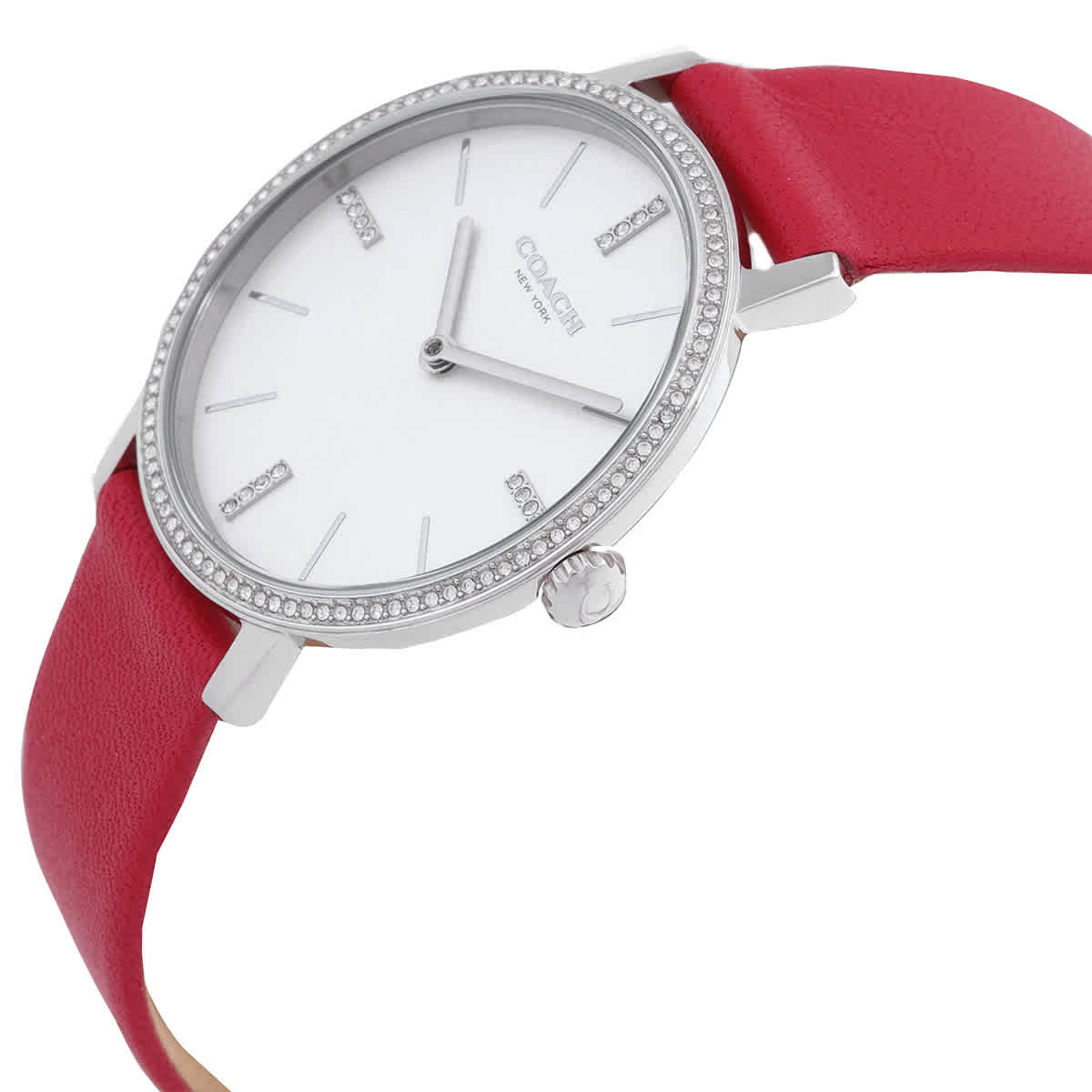 Coach Audrey White Dial Ladies Watch 14503427 Coach