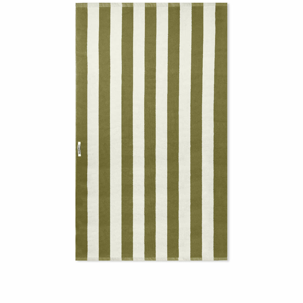 HOMMEY Striped Towel in Matcha Stripes HOMMEY