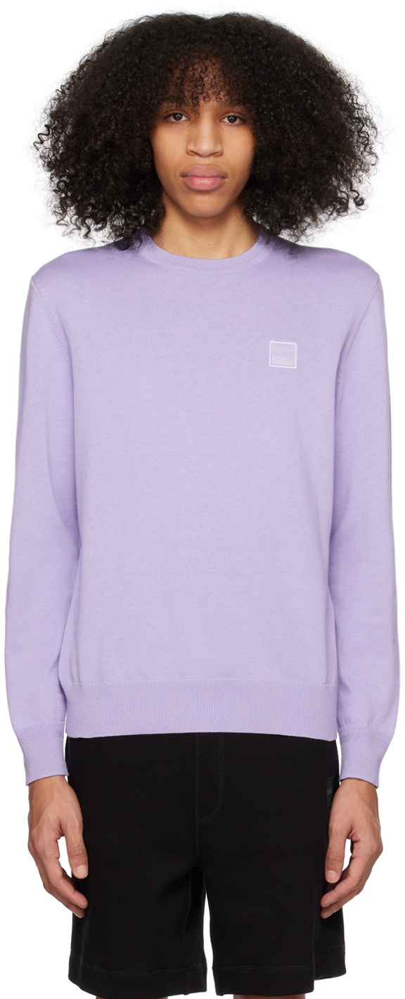 BOSS Purple Patch Sweater BOSS