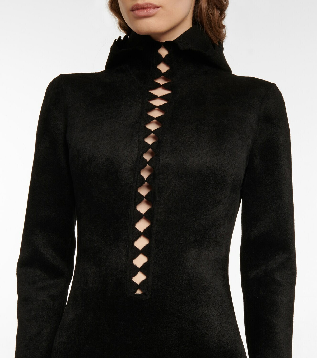 Alaïa Wool-blend gown ALAÏA