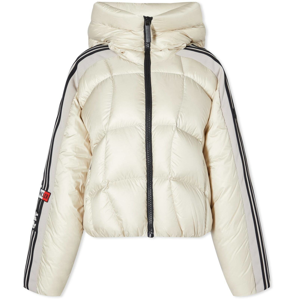 Moncler Women's Genius Fusine Down Jacket in White Moncler