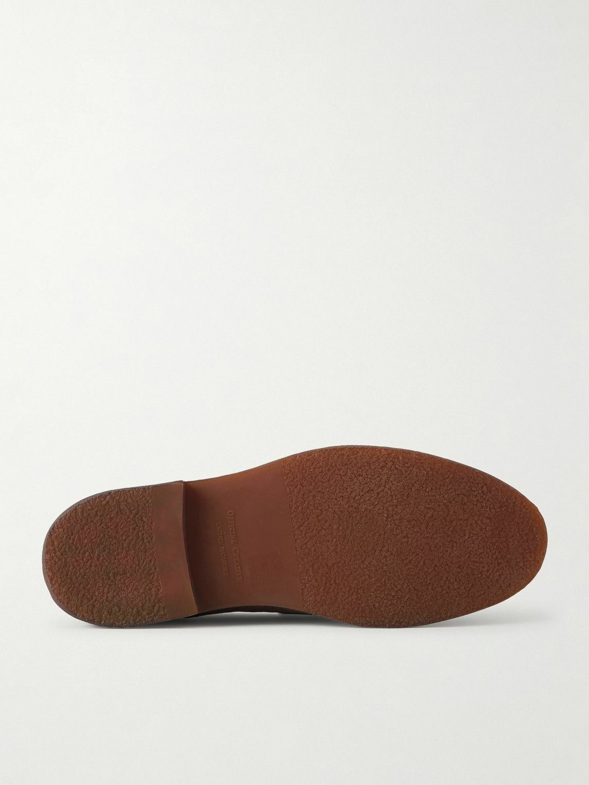 Officine Creative - Opera 001 Suede Penny Loafers - Brown Officine Creative