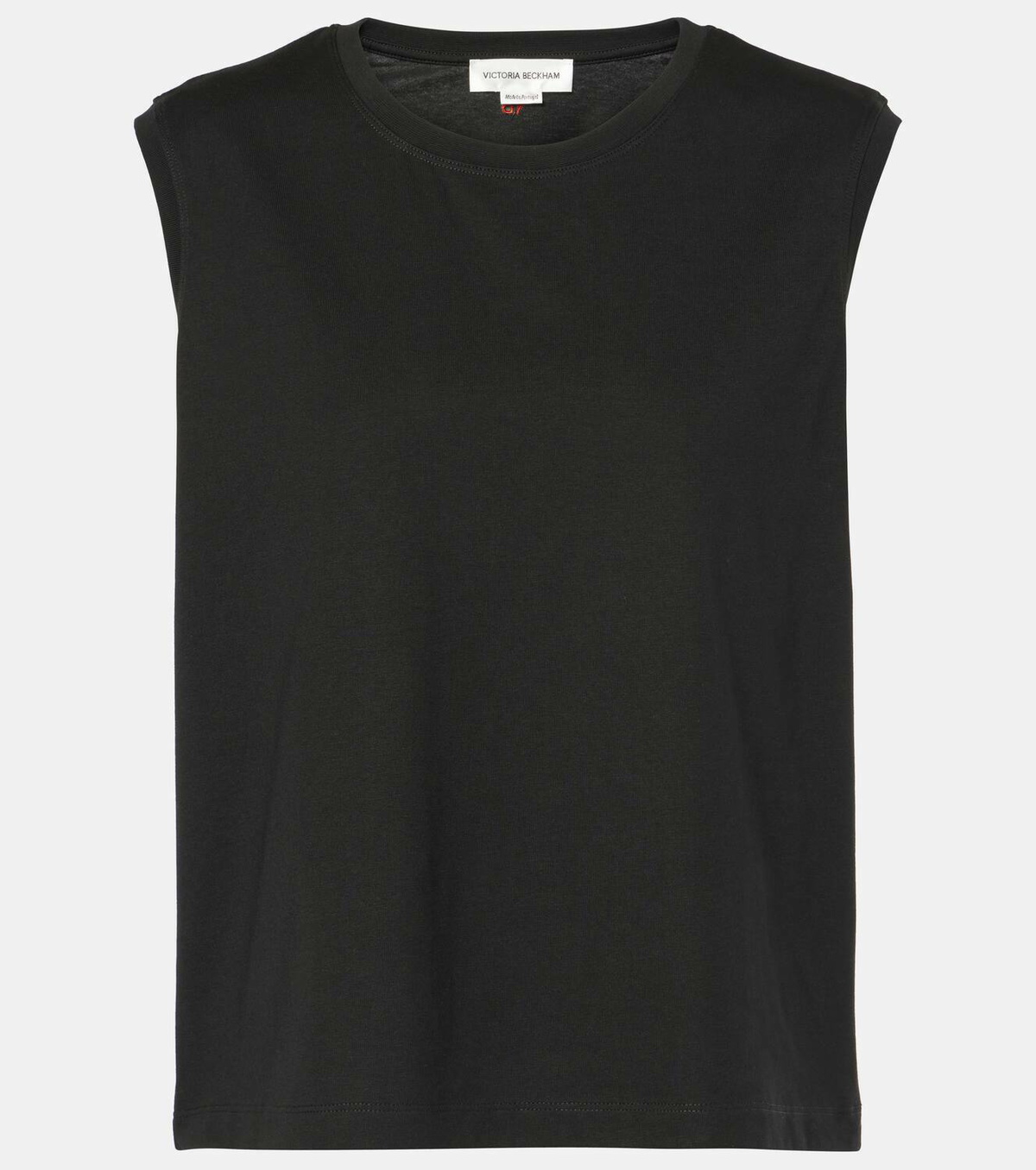 Victoria Beckham Cotton jersey tank top Victoria Beckham