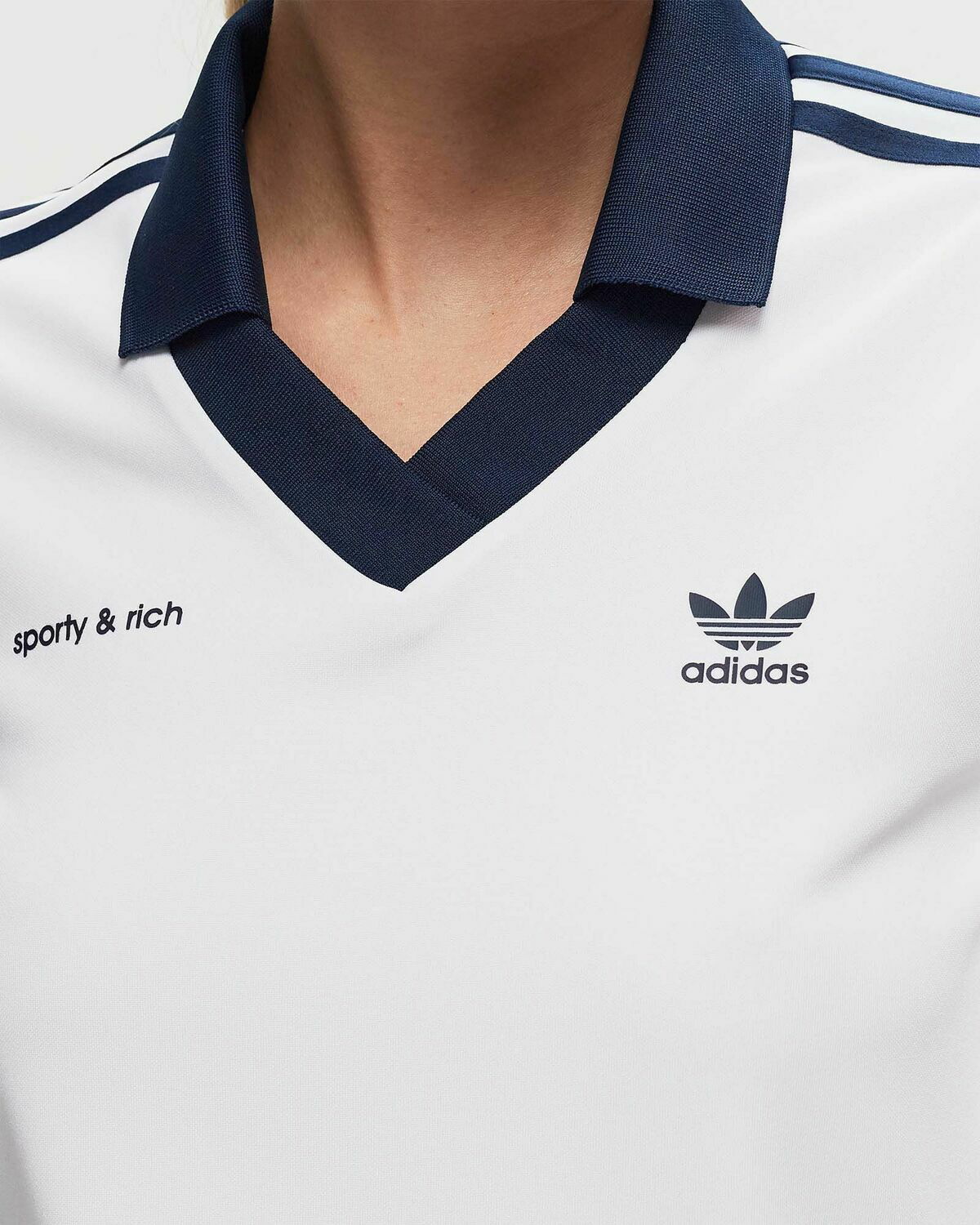 Adidas X Sporty & Rich Soccer Jersey White - Womens - Longsleeves adidas