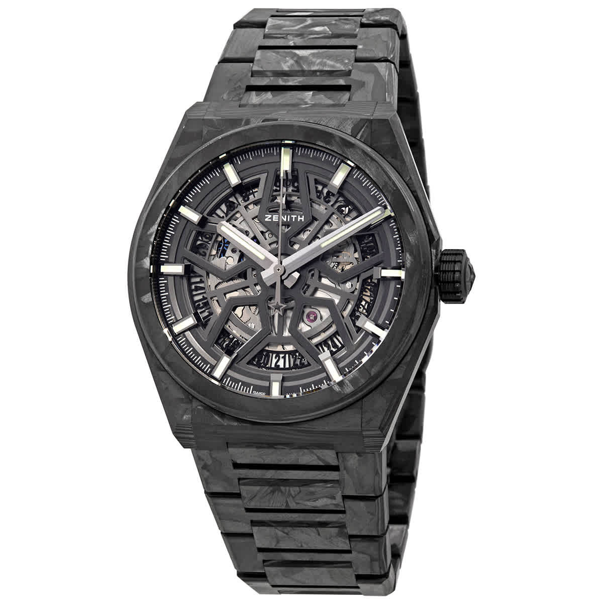 Zenith Defy Classic Carbon Automatic Mens Watch 10.9001.670/80.M9000 Zenith