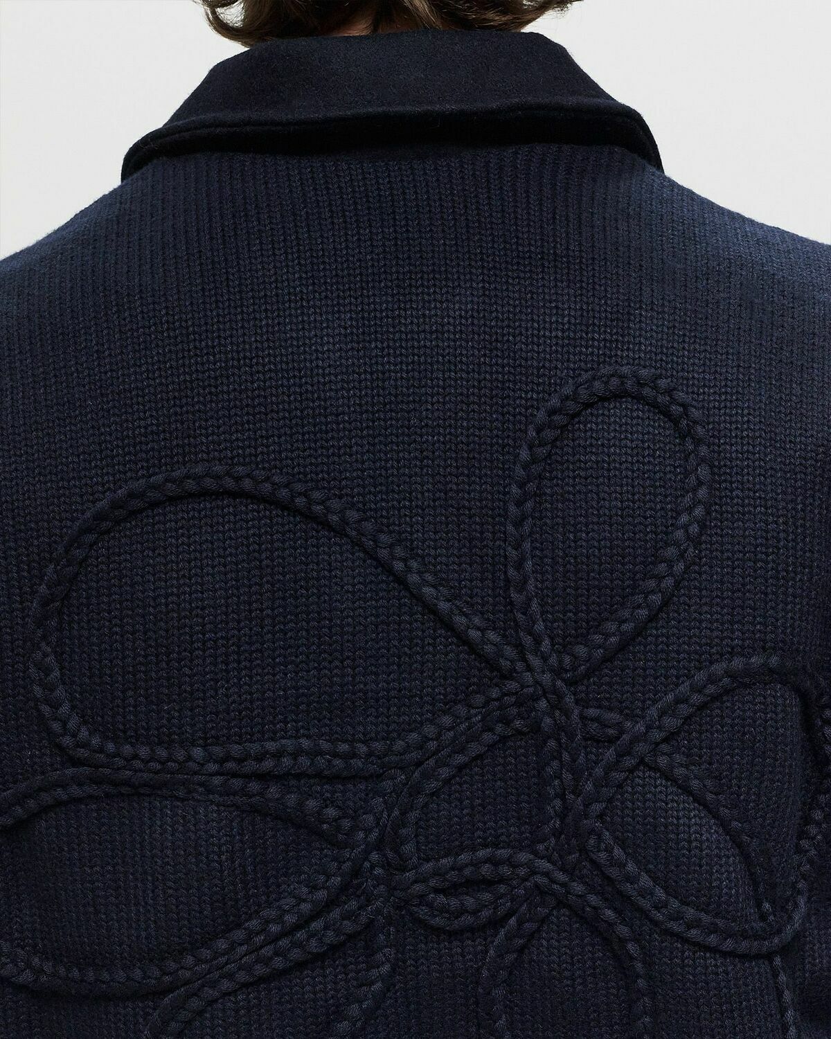 Arte Antwerp Varsity Knit Jacket Blue Bomber Jackets/College Jackets ...