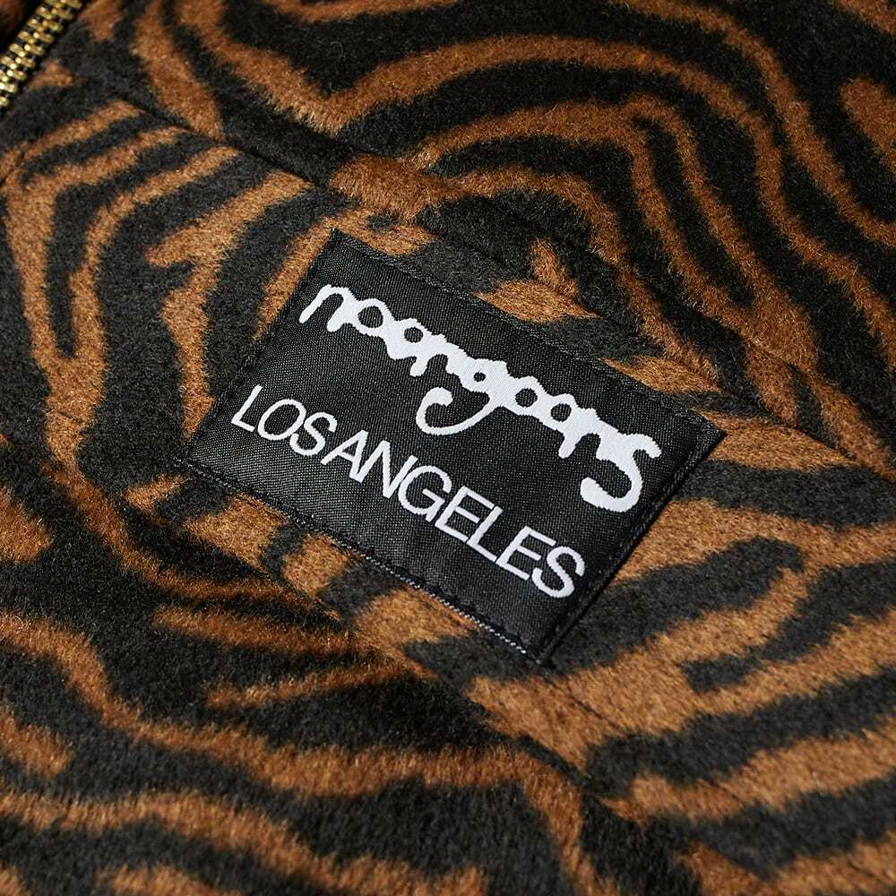 Noon Goons Men's Frequency Jacket in Brown Tiger Noon Goons