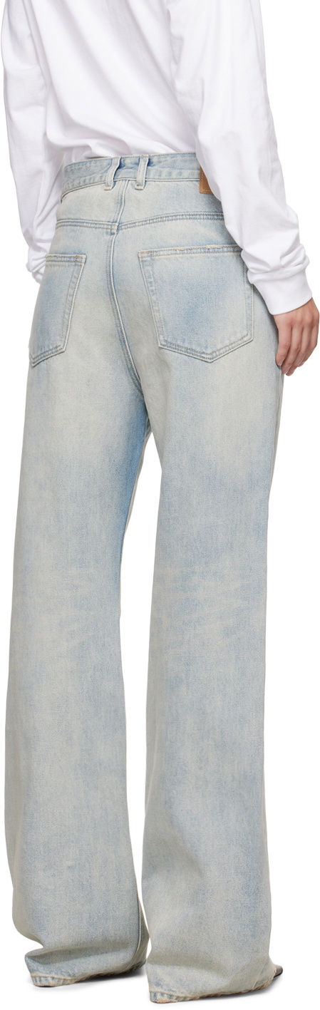 We11done Blue Bootcut Jeans We11done