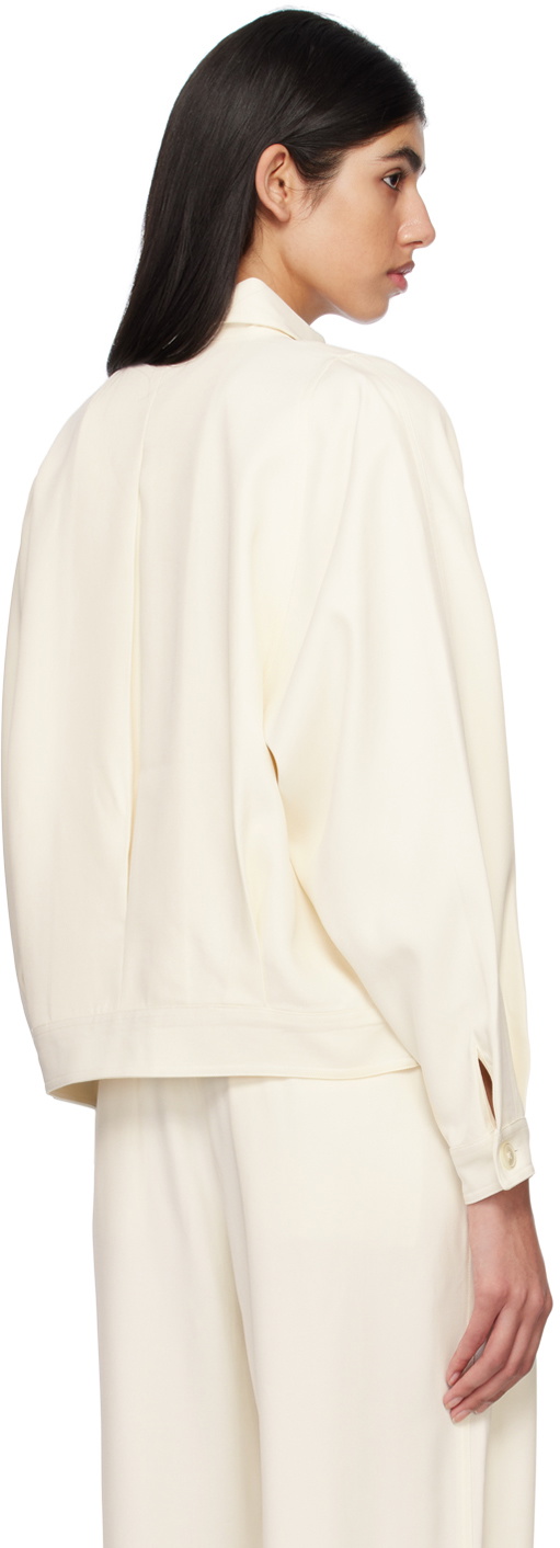 CO White Curved Armhole Jacket CO