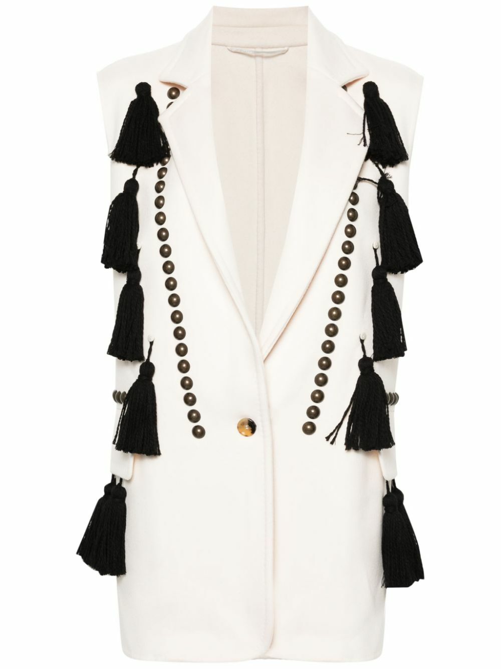 MAX MARA - Studded Wool Vest Max Mara