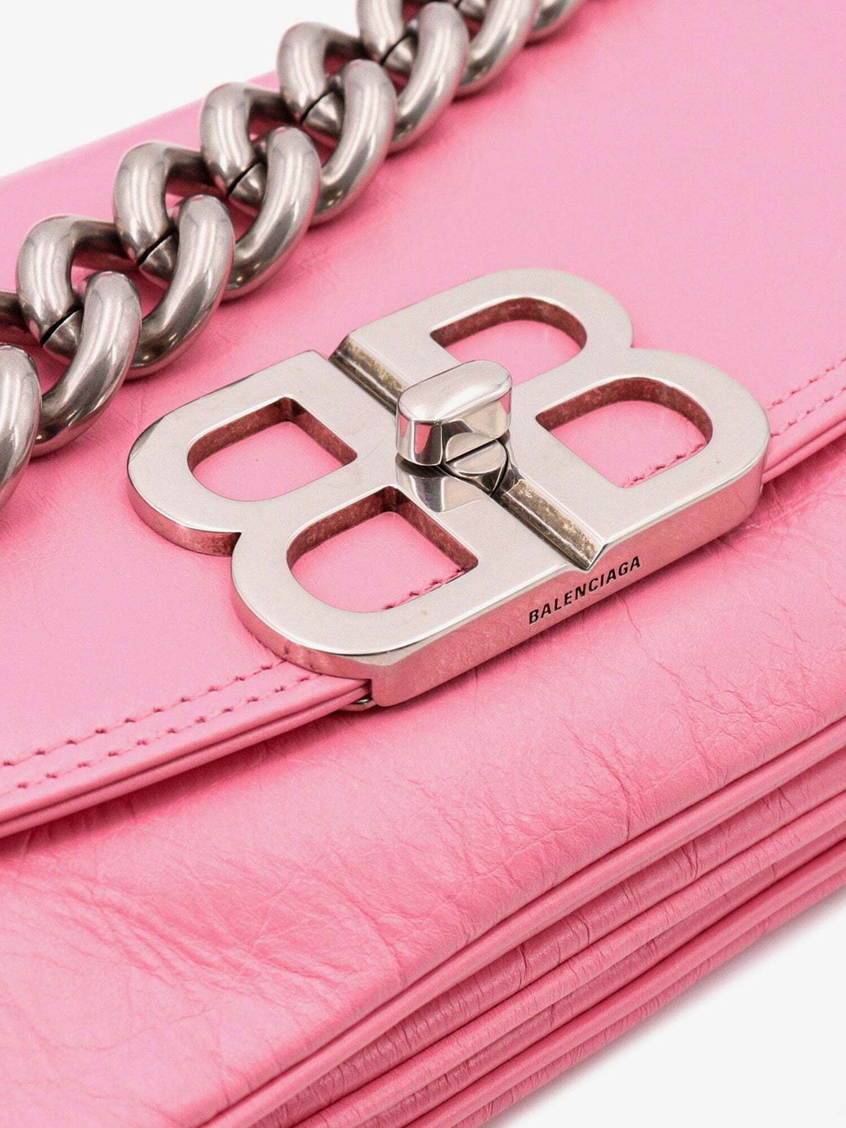 Balenciaga Flap Bb Pink Womens Balenciaga