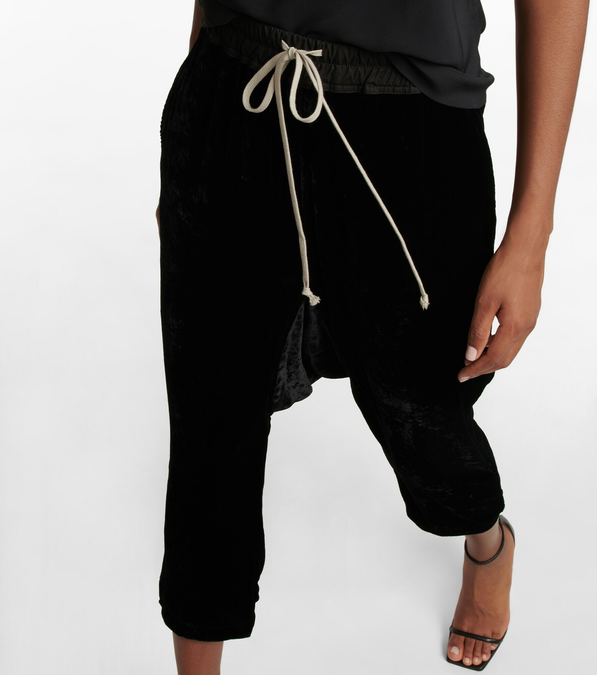 Rick Owens - Velvet sweatpants Rick Owens