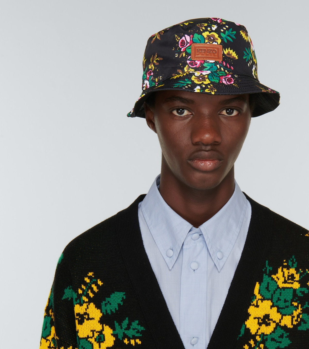 Kenzo - Floral satin bucket hat Kenzo